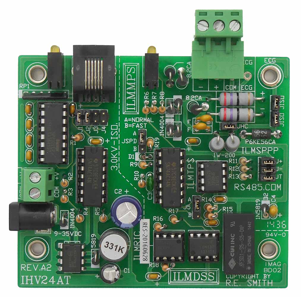 IHV24AT: 3 KV Isolated RS232 RS485 2 Wire Half Duplex Converter ...